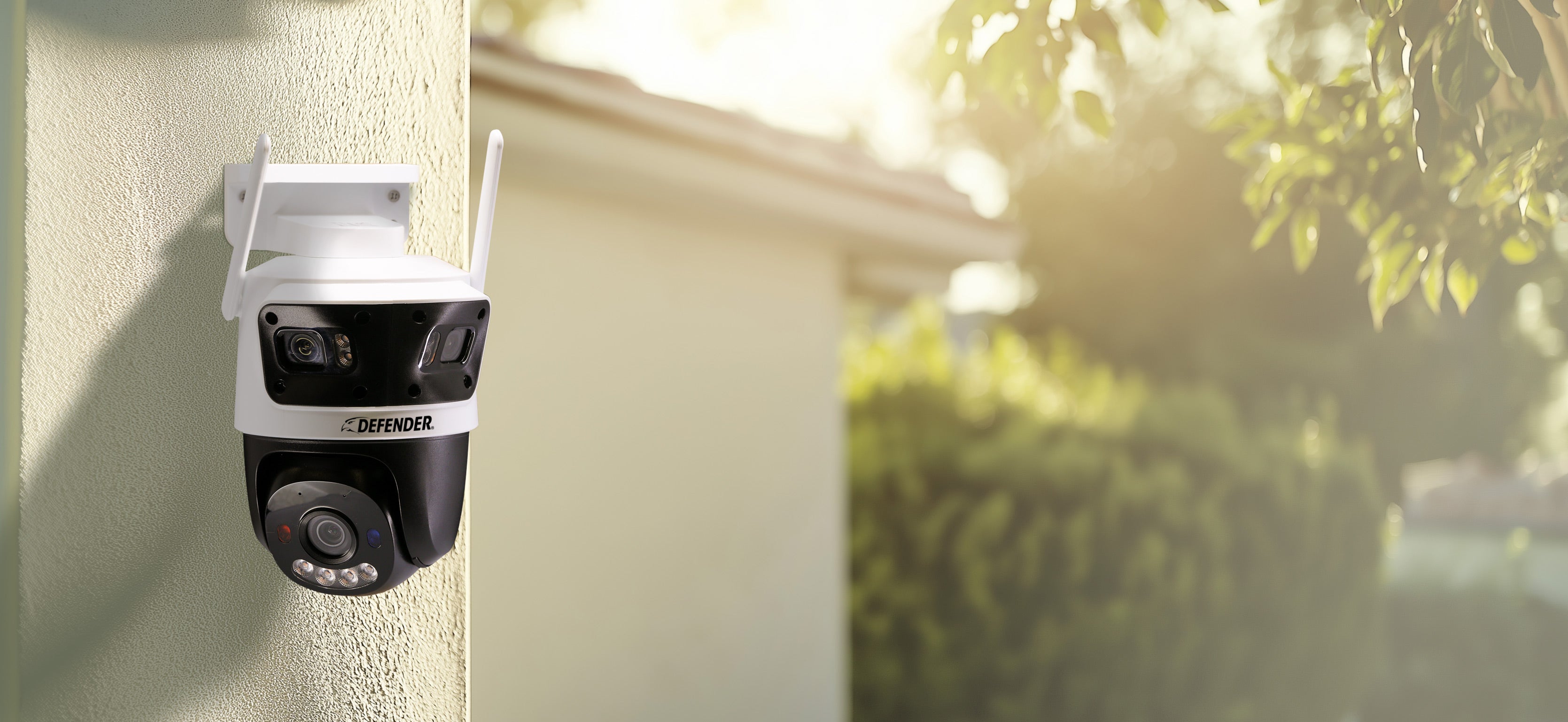 AI POWERED 3K + Guard WIFI Tri-Lens PTZ Security Camera