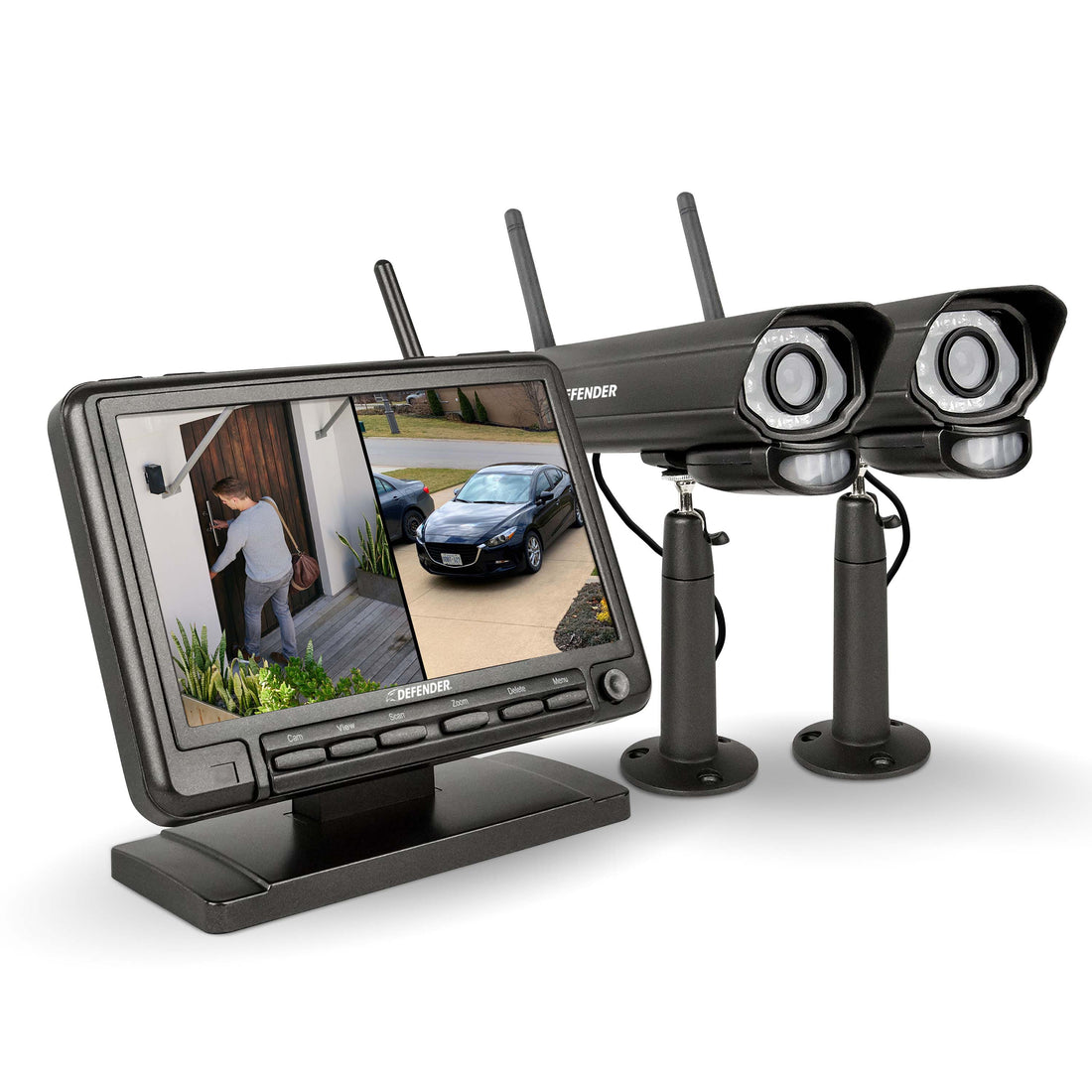 Defender PhoenixM2 Wireless Security System with 2 Cameras